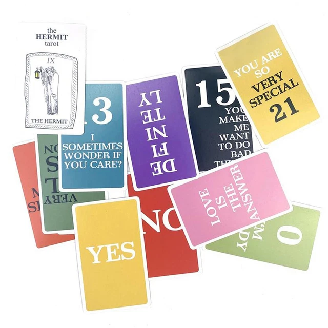 THE HERMIT TAROT Messages Oracle Card Board Games Divination Party ...