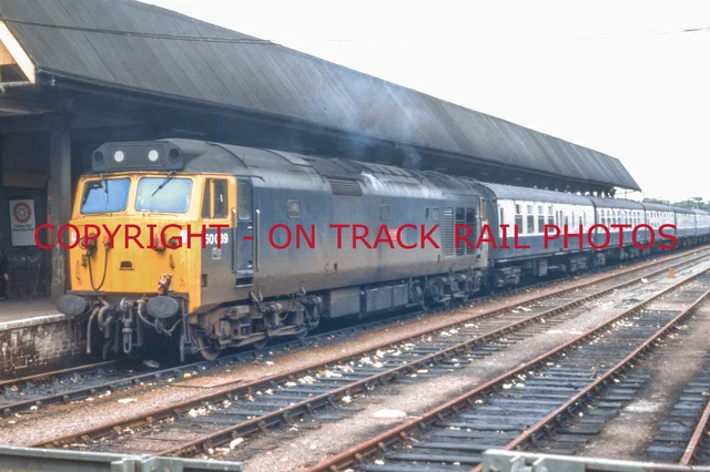 UK RAILWAY PHOTOGRAPH Of Class 50 50039. Rm50-537 £1.70 - PicClick UK