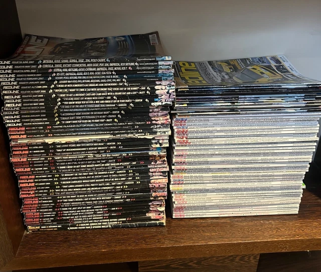 ONE CLASSIC REDLINE Car Magazine Issue 34 2001- Issue 172 2011 Single ...