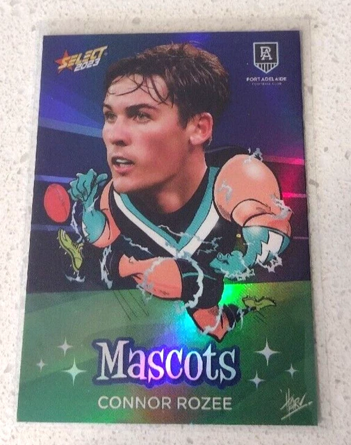 2023 FOOTY STARS Connor Rozee Mascots M64 Port Adelaide $3.20 - PicClick AU