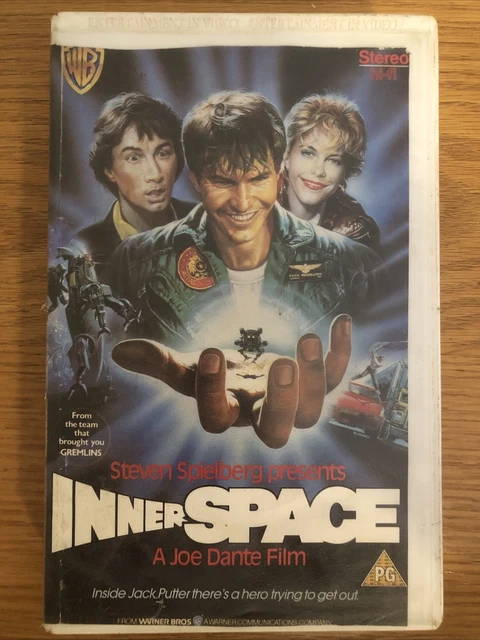INNER SPACE PAL VHS - Ex Rental - Dennis Quaid, Meg Ryan, Martin Short ...