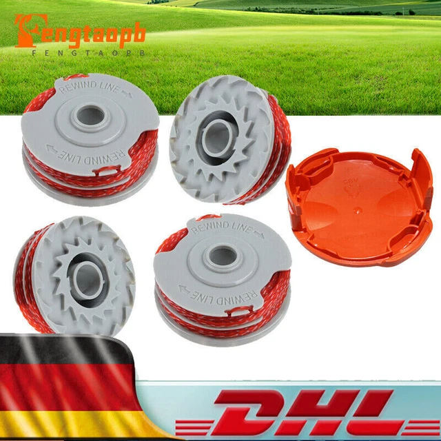 RASENTRIMMER-SPULE & FADEN Für Flymo 250DX 300DX 250 Plus Twin Multi ...