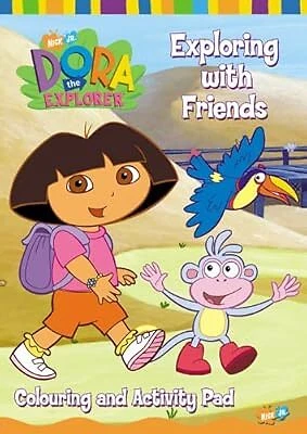 DORA THE EXPLORER: Colouring and Activity Pad, , Used; Very Good Book £ ...