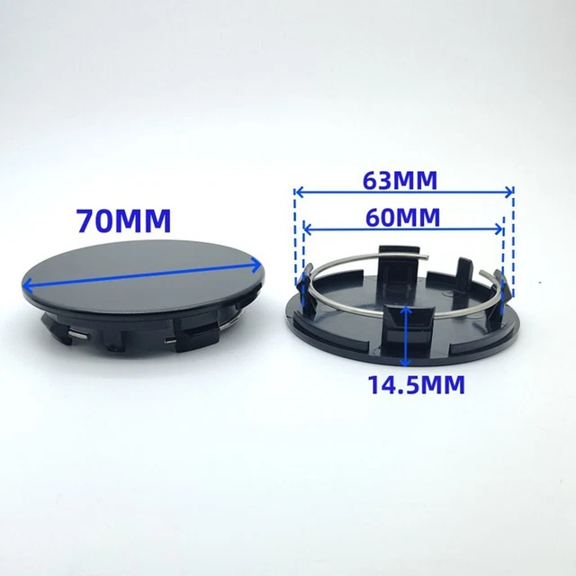 INSIGNES CENTRAUX LONGUE durée et moyeu de roue pour jantes RM type 70 ...