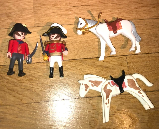 32 PLAYMOBIL CUSTOM 1Er Empire Napoleon Waterloo Anglais Wellington 2C ...