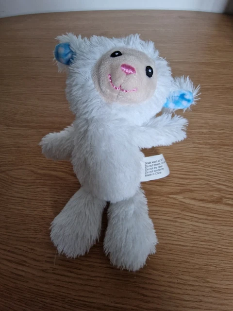 ASDA LAMB SHEEP Lamb Small Plush Soft Toy Comforter 20cm White With ...