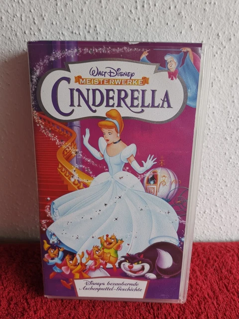 VHS WALT DISNEY - Cinderella - Disneys bezaubernde Aschenputtel ...