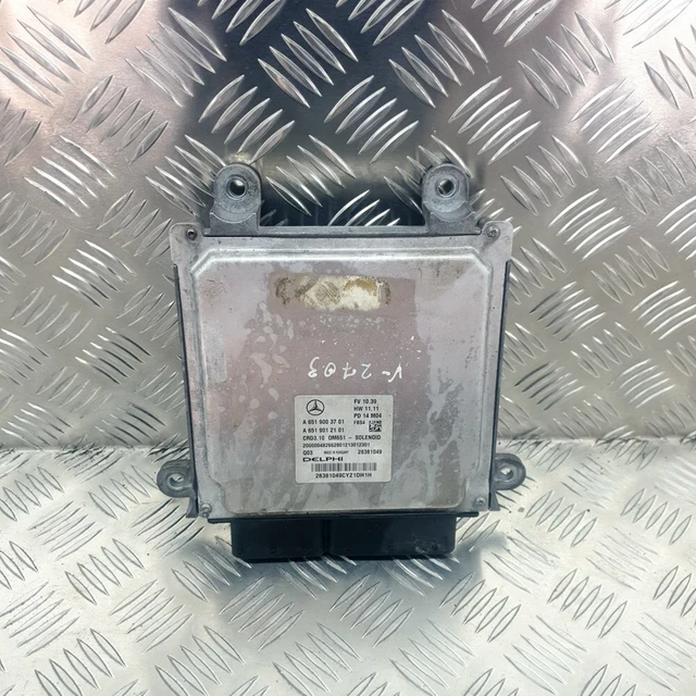 MERCEDES-BENZ E W212 E220 Engine Control Unit ECU A6519012101 120kw ...