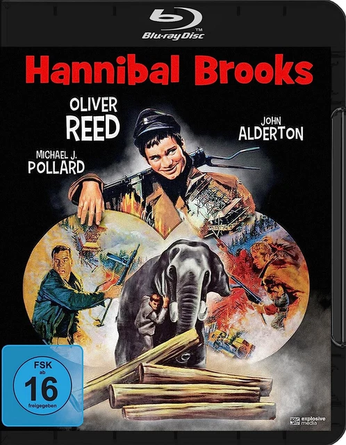 HANNIBAL BROOKS * Oliver Reed * Karin Dor * Wolfgang Preiss * Blu-ray ...