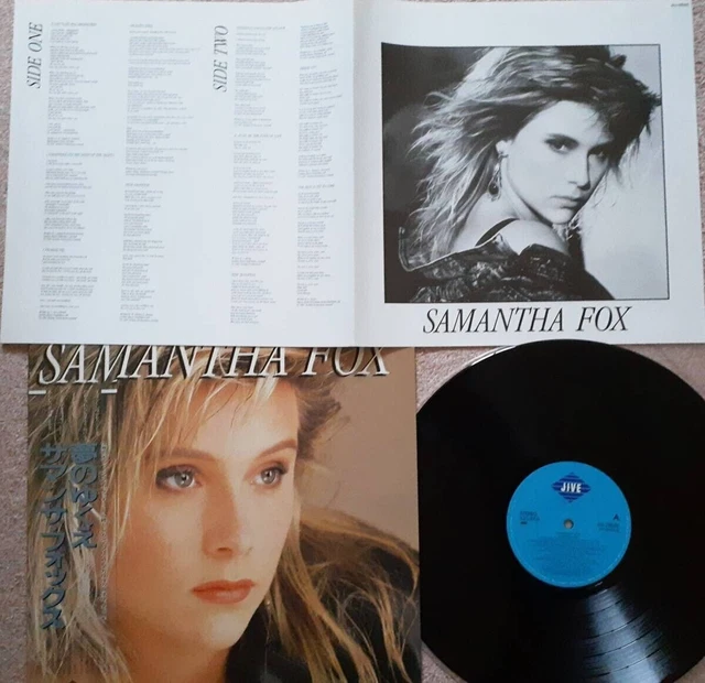SAMANTHA FOX - SAMANTHA FOX : Disque vinyle LP JAPON : ALI-28050 : très ...