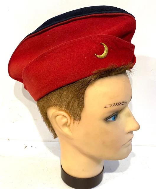 ANCIEN CALOT DE Spahis drap rouge ww2 compagnies Sahariennes EUR 18,00 ...