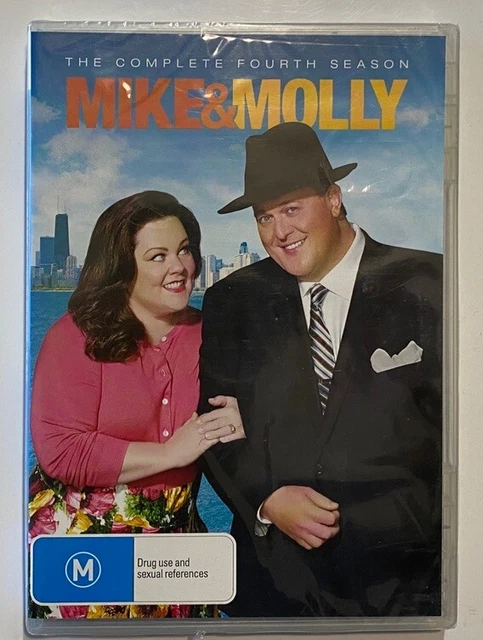 MIKE AND MOLLY DVD Season 4 TV Show Region 4 Brand New Sealed Mike ...