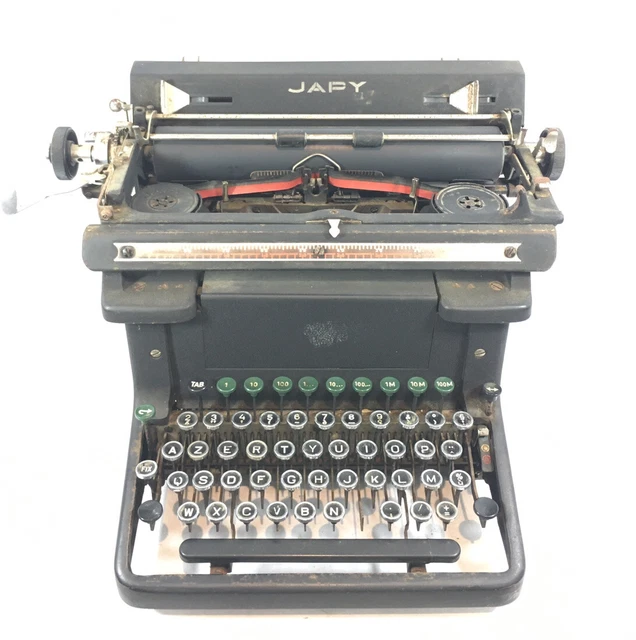 MACHINE À ÉCRIRE De COLLECTION JAPY TYPEWRITER VINTAGE TBE EUR 89,00 ...