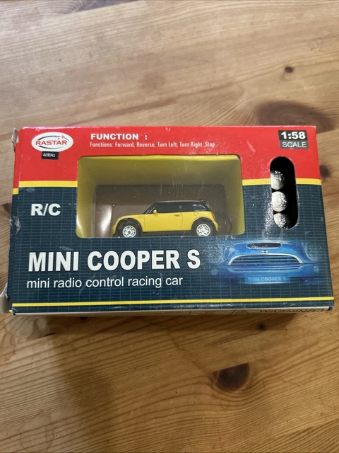 RASTER RADIO CONTROLLED Yellow Mini Cooper S £6.49 - PicClick UK