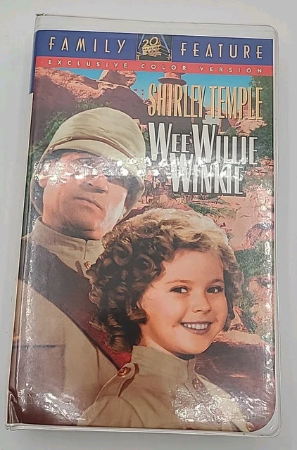 SHIRLEY TEMPLE VHS Wee Willie Winkle Fox Video Family Feature 8582 £4. ...