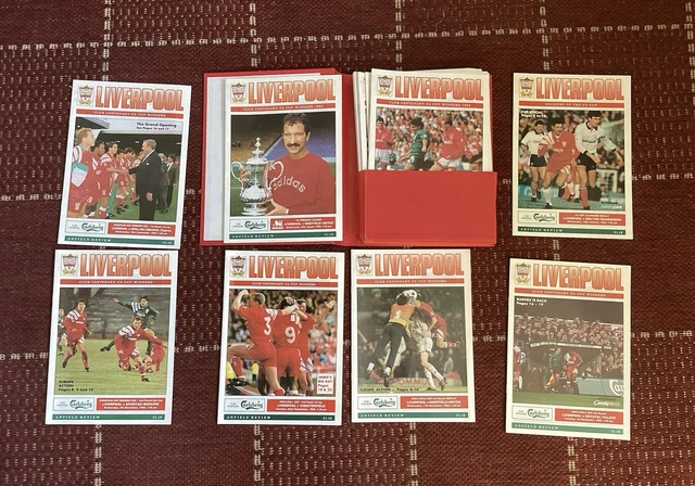 LIVERPOOL FC PROGRAMME Bundle - 1992/93 Season £16.32 - PicClick UK