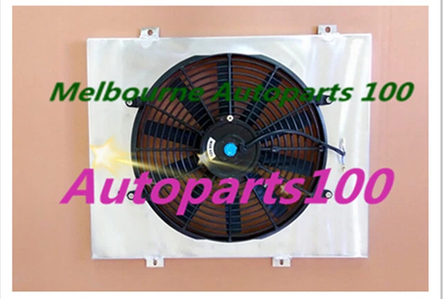 ALUMINUM SHROUD+FAN FOR FORD FALCON XA XB XC XD XE FAIRMONT CLEVELAND ...