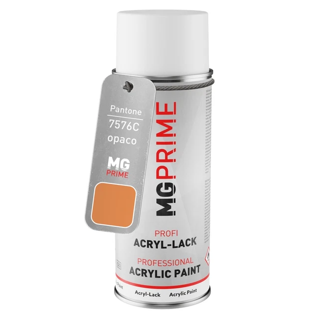 PANTONE 7576C ORANGE Bomboletta spray 400 ml opaco asciugatura rapida ...