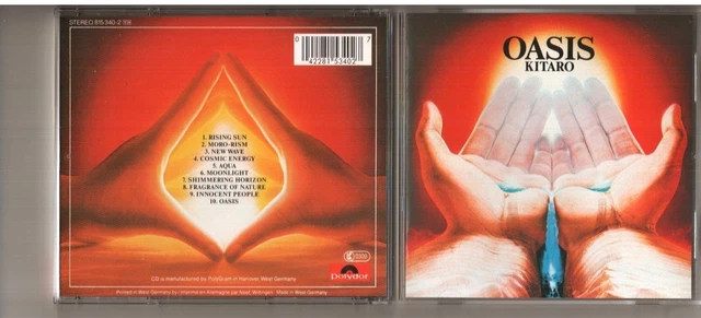 CD ORIGINAL RARE Kitaro Oasis Allemagne de l'Ouest meilleure sonne EUR ...