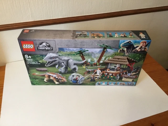 Lego Jurassic World 75941 Indominus Rex Vs Ankylosaurus Retired