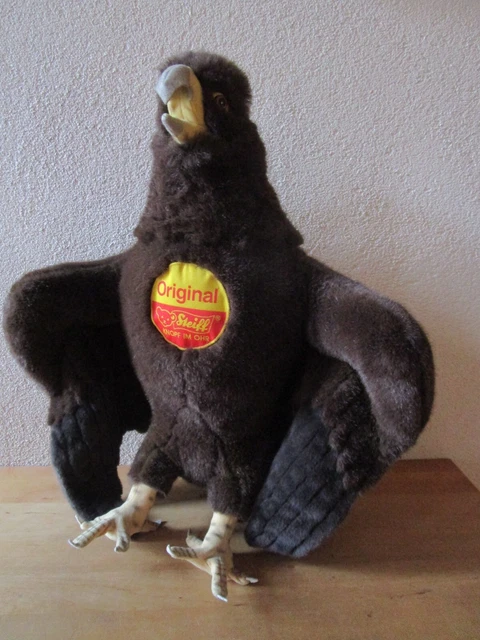 STEIFF STUDIO Steinadler, Knopf,Fahne, 60 cm, Nr. 505218 EUR 249,85 ...