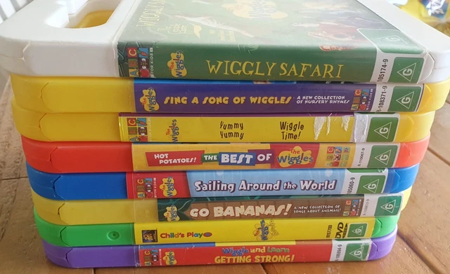 THE WIGGLES LOT X 8 DVD Bundle - R4 PAL - Safari, Bananas, Movie, Best Of, Yummy $40.00 ...