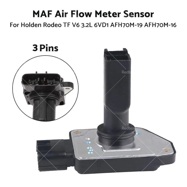 MAF AIR FLOW Meter Sensor For Holden Rodeo TF V6 3.2L 6VD1 AFH70M-19 ...