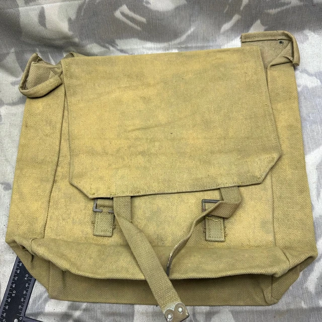 ORIGINAL WW2 BRITISH Army 37 Pattern Webbing Large Pack - Wartime Dated ...