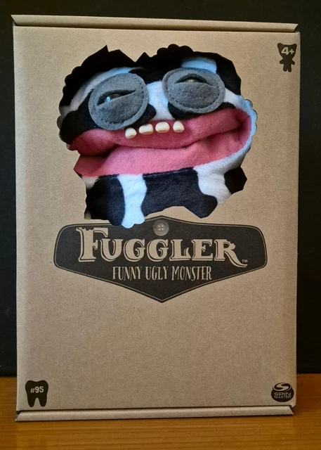 FUGGLER FUNNY UGLY Monster Cow Print New Box Soft Toy Plush #95 £14.49 ...