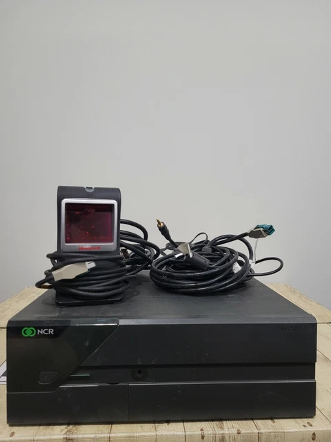 NCR POS TERMINAL & honeywell barcode scanner model 7606-1509 With ...