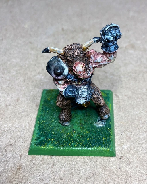 CITADEL MINIATURE METAL Blood Bowl Minotaur - Modestly painted £9.35 ...