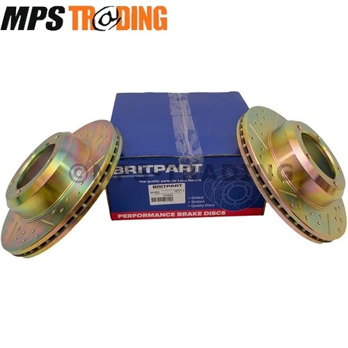 LAND ROVER DEFENDER Discovery 1 RRC Vented Front Performance Brake ...