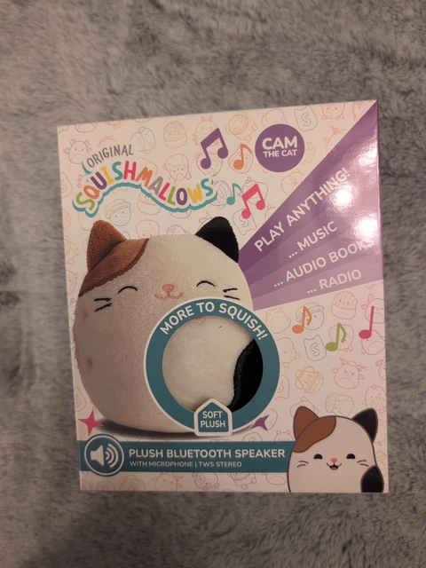 SQUISHMALLOWS CAM THE Cat Bluetooth Speaker With Microphone £9.73 ...