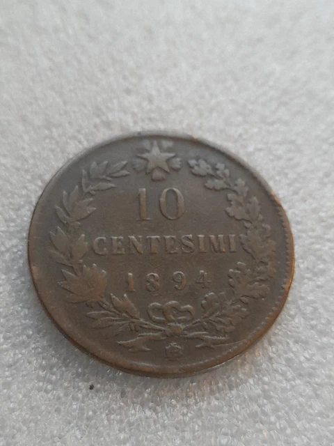 10 CENTESIMI 1894 BI Umberto I EUR 1,00 - PicClick FR 10 CENTESIMI 1894 BI Umberto I EUR 1,00 - PicClick FR