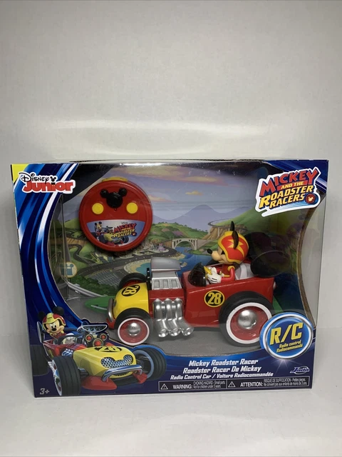 DISNEY JUNIOR MICKEY And The Roadster Racers RC Car Toy Age 3+ Mouse ...