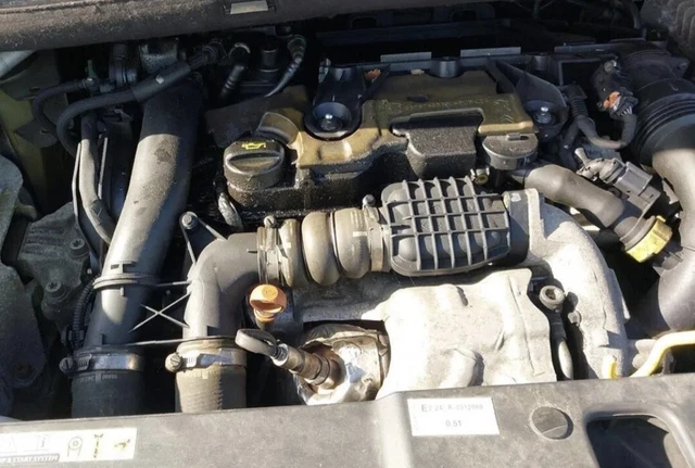 CITROEN C4 PICASSO MK2 2014 1.6 eHDI DIESEL AUTOMATIC ENGINE DV6C ...