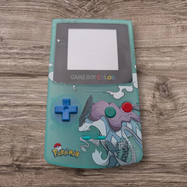 NINTENDO GAME BOY Color GBC Suicune Pokemon Uv Printed Replacement ...