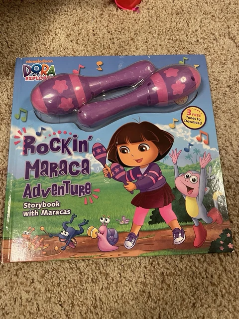 DORA THE EXPLORER - Rockin’ Maraca Adventure Storybook w/ Maracas Nick ...