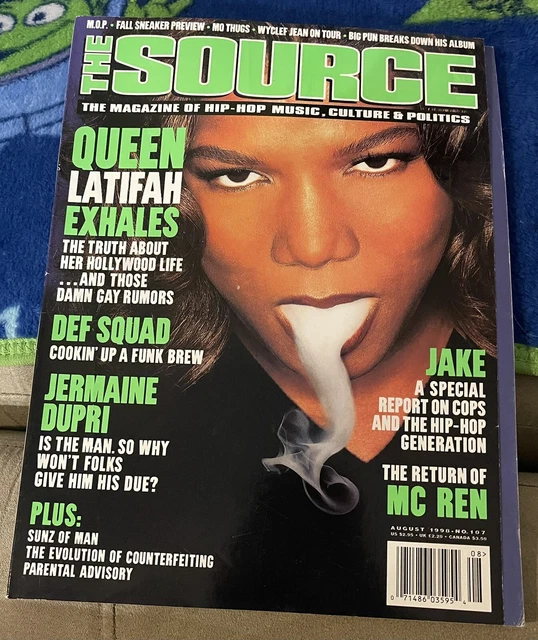 SOURCE MAGAZINE ISSUE # 107 Queen Latifah Def Squad Jermaine Dupri ...