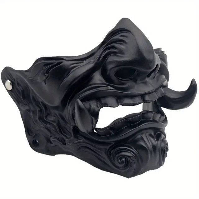 NNETM SAMURAI SPIRIT: Japanese Prajna Ghost Face Mask for Halloween EUR ...