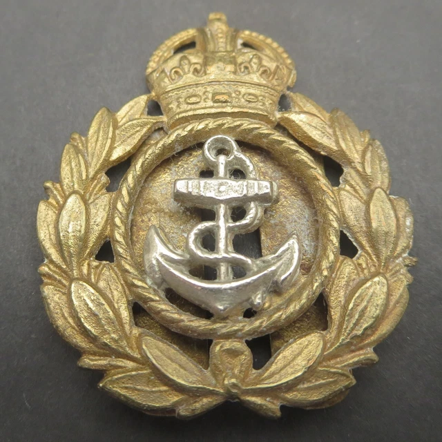 THE ROYAL NAVY Chief Petty Officer British Naval/Military Hat/Cap Badge ...