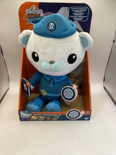OCTONAUTS TALKING CAPTAIN Barnacles Interactive Soft Plush Toy Teddy £ ...