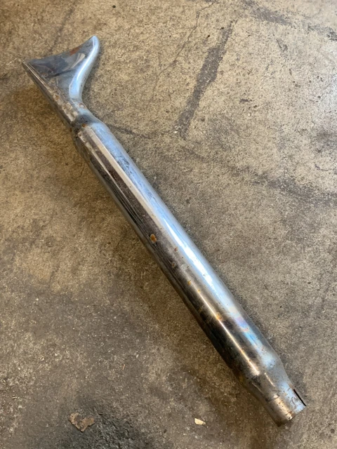 HARLEY DAVIDSON BIG Twin 1976 + Fishtail Shovelhead Muffler FLT EUR 90 ...