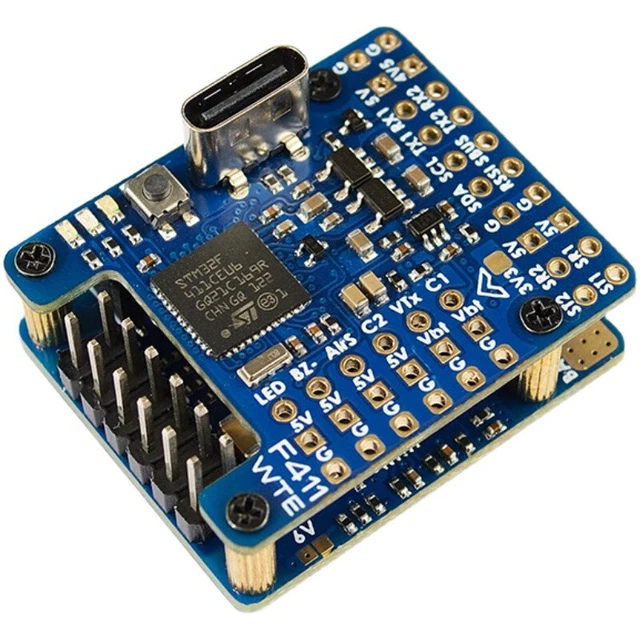 F411-WTE 100MHZ STM32F411CEU6 Flight Controller Built-in OSD 2-6S EUR ...