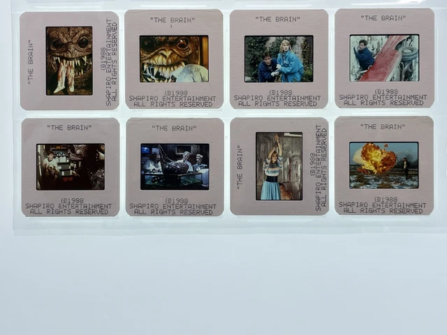 THE BRAIN HORROR Movie 35mm Slides Press Kit Promo Vtg 1980s Lot of 8 £ ...