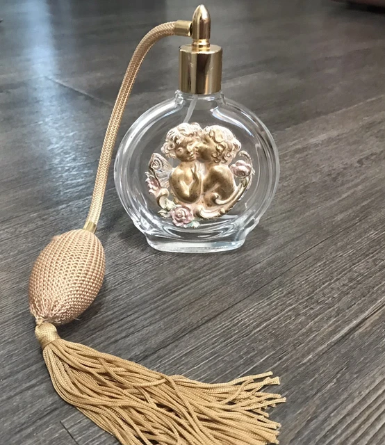 VINTAGE VCA CHERUBS Perfume Bottle Atomizer Made In France £27.42 ...