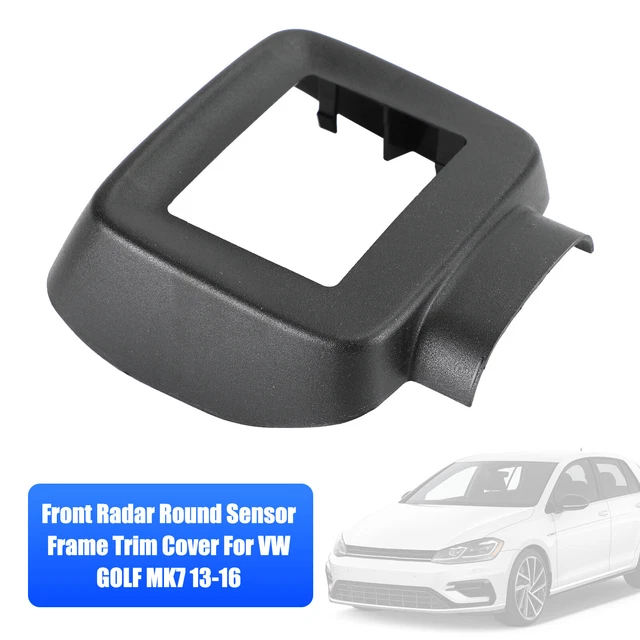 FRONTAL RADAR CIRCULAIRE Capteur Cadre Trim Cover Pour VW GOLF MK7 13 ...