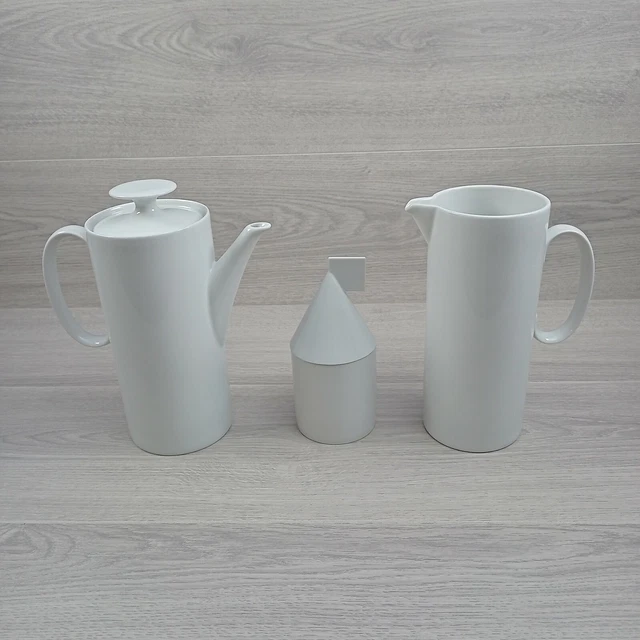 THOMAS GERMANY WHITE Porcelain coffee pot large jug & atelier ...