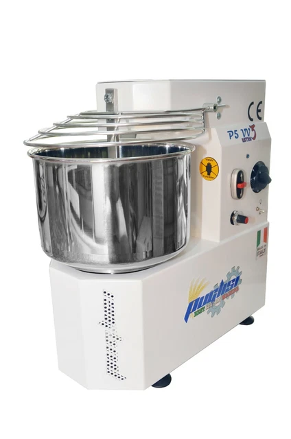 IMPASTATRICE A SPIRALE Professionale Puglisi P5 Vv3 - 5 Kg 10 Velocita ...