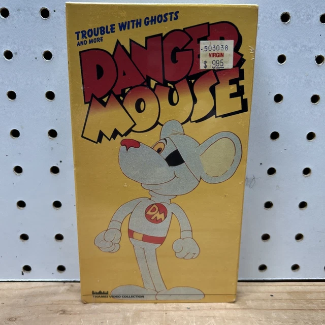 DANGER MOUSE TROUBLE with Ghosts & more (VHS, 1982) Count Duckula Brand ...